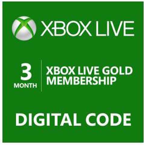 Xbox live gold membership digital code store